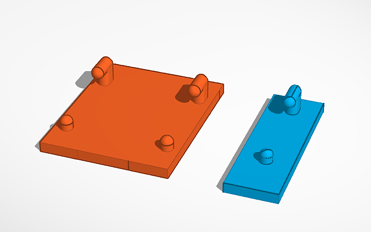 3D design Skadis Base Hooks - Tinkercad