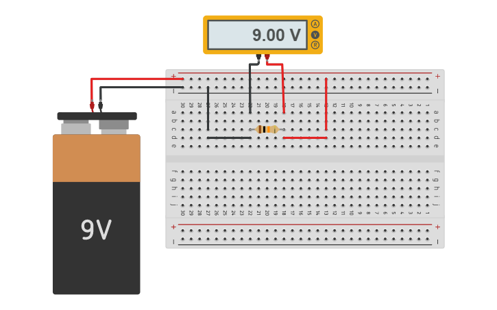 Circuit design CIRCUITO SIMPLES - Tinkercad