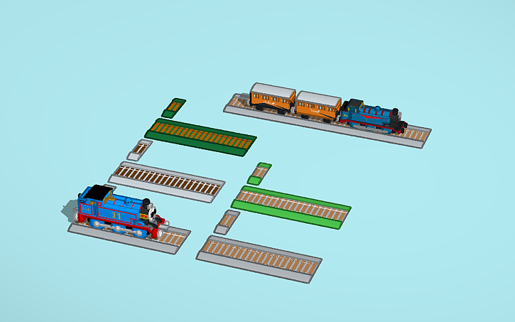 3D design I Like This Track Piece! - Tinkercad