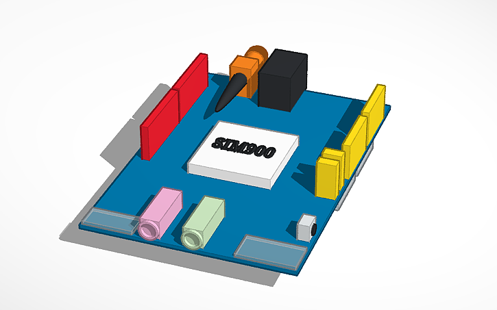 3D design Arduino - Tinkercad