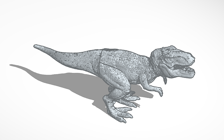 3D design T.Rex - Tinkercad