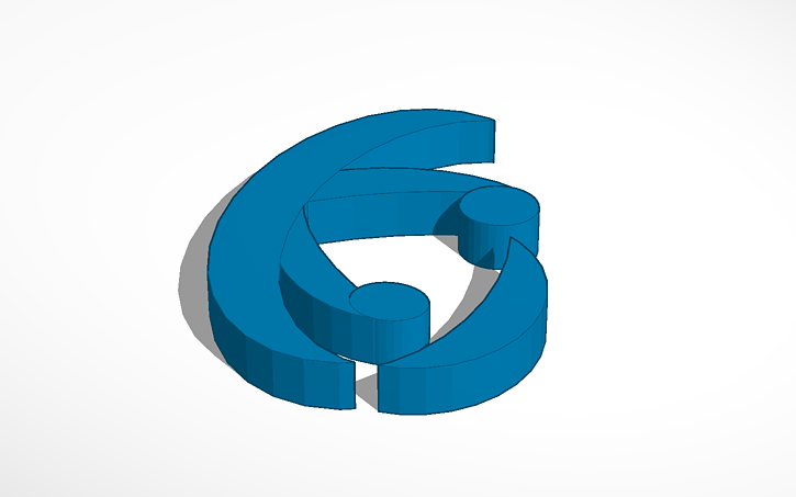 3D design kelston int logo - Tinkercad