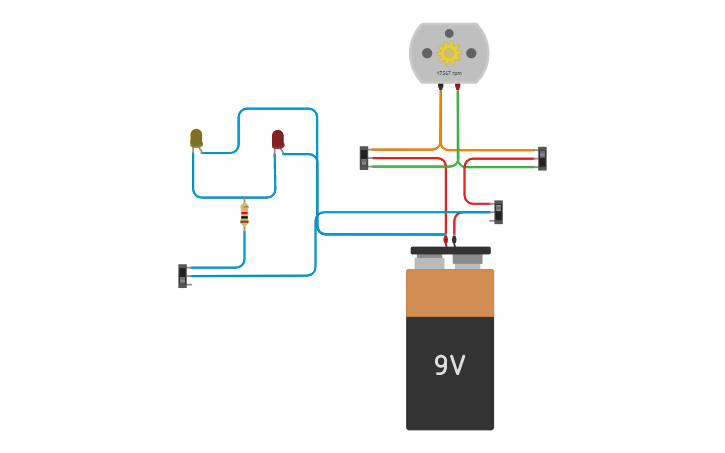 Circuit design Ejercicio 29 - Tinkercad