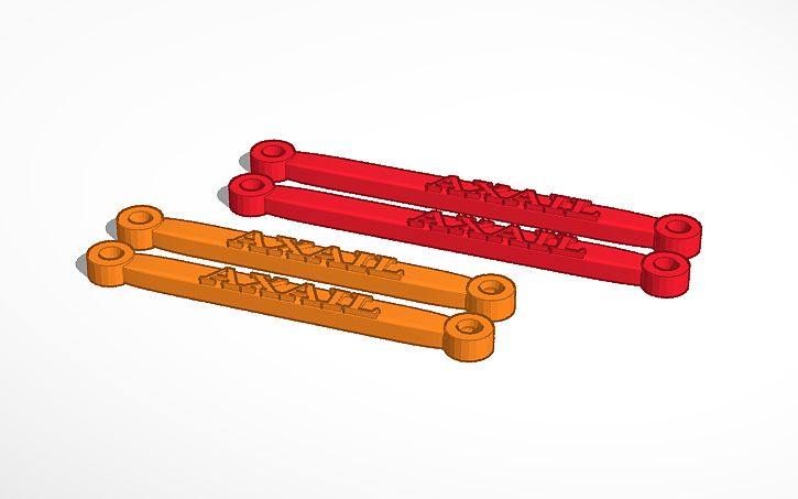 3D design axial scx24 sus link - Tinkercad