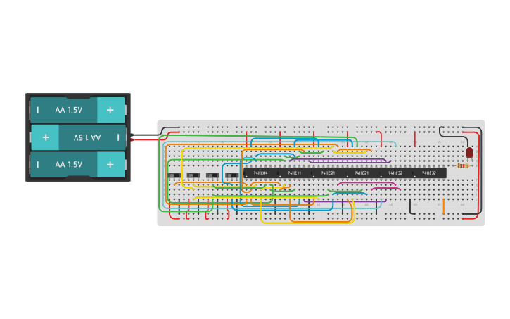 Circuit design LAB TEST | Tinkercad