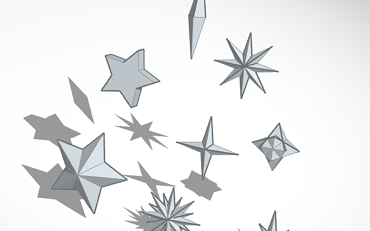 3D design Taylor's Stars Design | Tinkercad