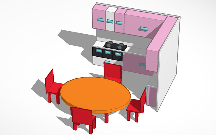 3D design Кухня | Tinkercad