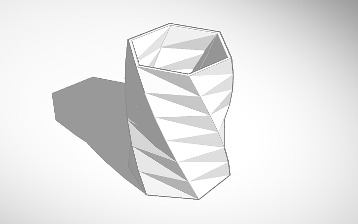 3D design Geometric Vases - frew - Tinkercad