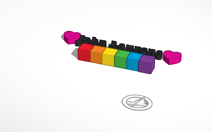 3D design Hamilton's feelings-- a summary - Tinkercad