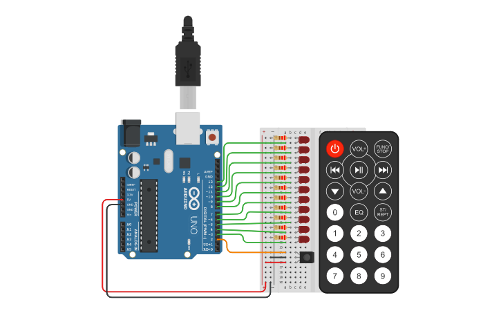 Circuit design Aula12- Desafio 12- Acender/apagar de leds com Controle ... Circuit design Aula12- Desafio 12- Acender/apagar de leds com Controle ...