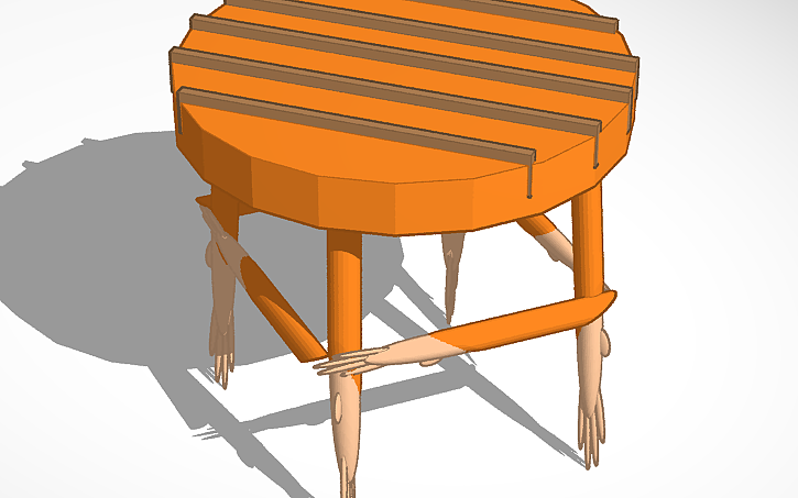 3D design a handy stool | Tinkercad
