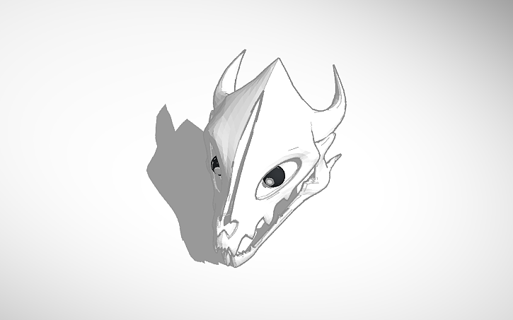 3D design Gaster blaster - Tinkercad