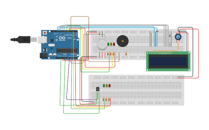 Circuit design Circuito | Tinkercad