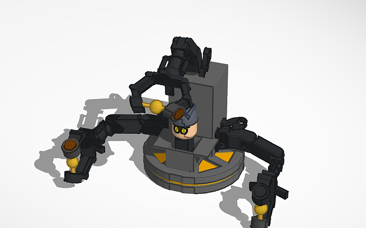 3D design Gravitron UFO Box /sbsd/ - Tinkercad