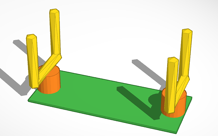 3D design Football field - Tinkercad