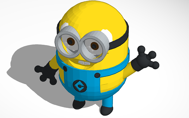 3D design Minion - Tinkercad