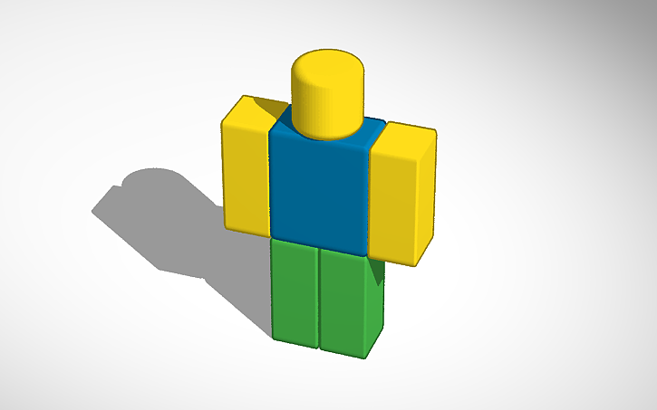 3D design Roblox Noob Avatar - Tinkercad