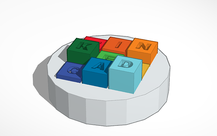3D design #thinkercad logoo2021 | Tinkercad