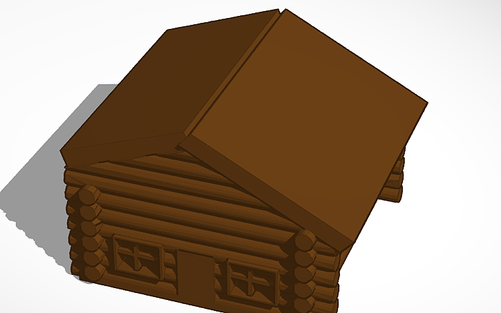 3D design Log Cabin - Yeng Chee Moua | Tinkercad