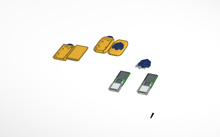 3D design USB Flash Drive - Tinkercad