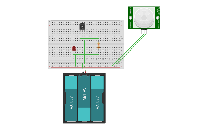 Circuit design Tarea 4 - Componente practico | Tinkercad