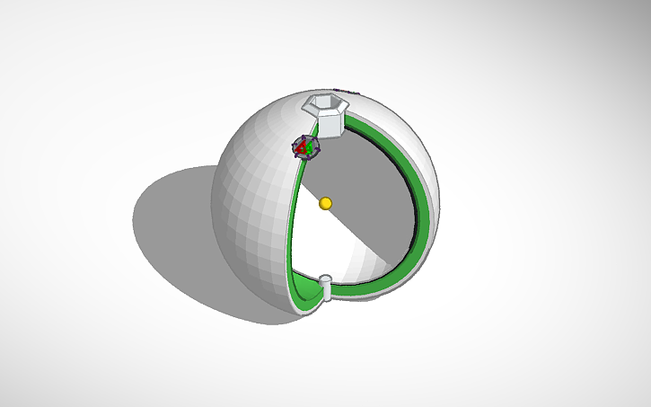 3D design Union Dyson Sphere(civilian) - Tinkercad
