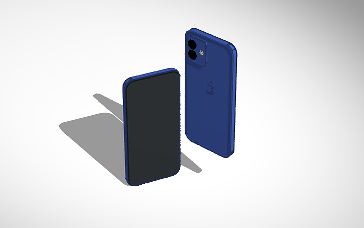 3D design iPhone 12 - Tinkercad