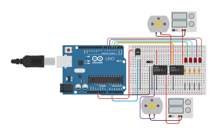 Circuit design Copy of PL2 Manuel Berrospi - Tinkercad