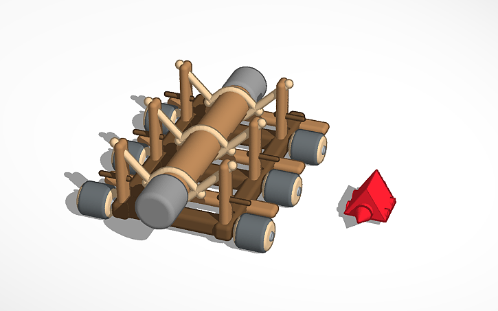 3D design Copy of battering ram | Tinkercad