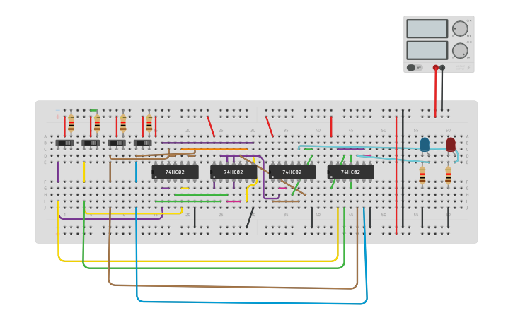 Circuit Design Activity 2 2 3 Universal Gates Nor Tinkercad