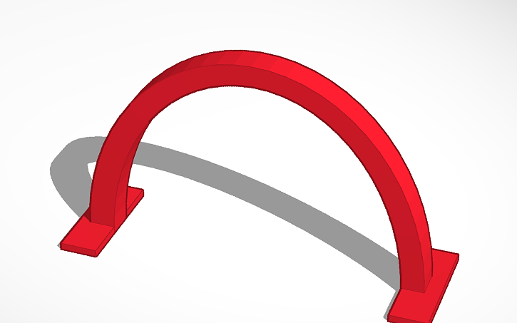 3D design archway | Tinkercad