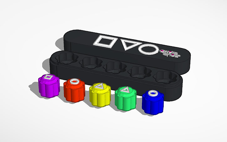 3D design Gonggi - Tinkercad