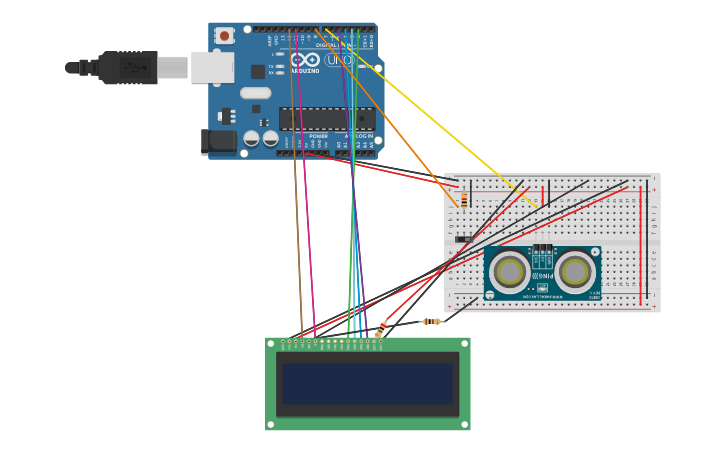 Circuit design Cross Walk Demo | Tinkercad