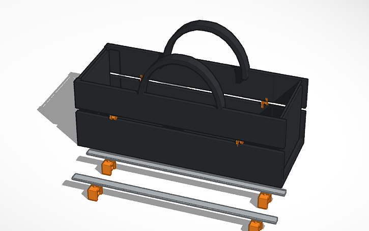 3D design SimplerBag black - Tinkercad