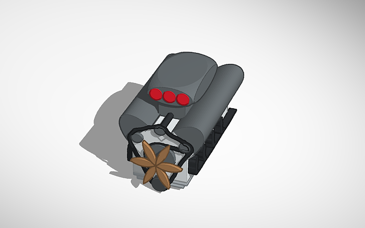 3D design simpe v8 engine - Tinkercad