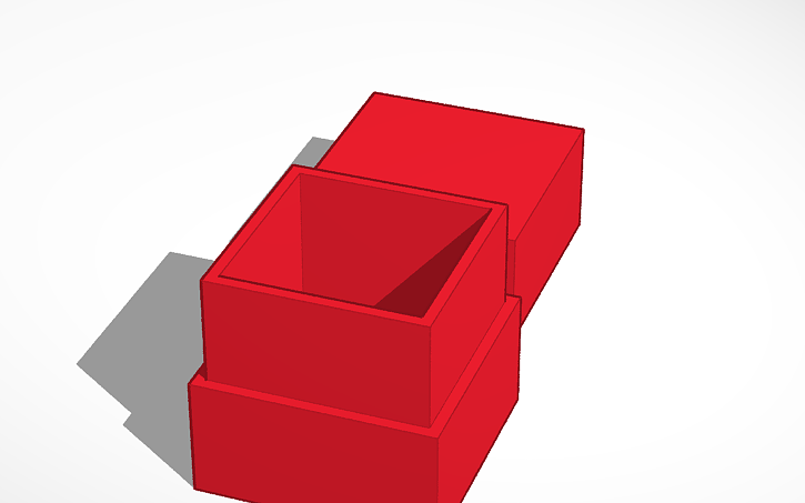 3D design box - Tinkercad