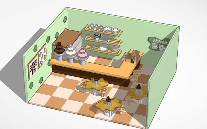 3D design Colab with Waffle:) - Tinkercad