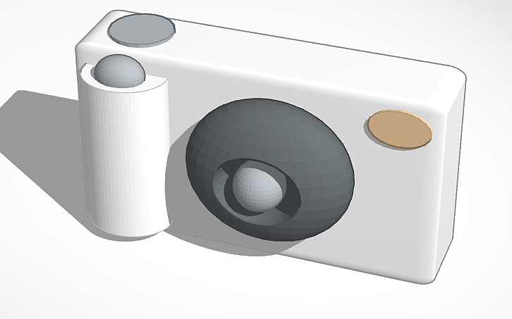 3D design camera | Tinkercad
