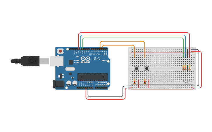 Circuit design Assignment5 Level3 - Tinkercad