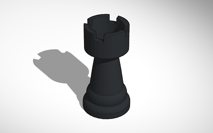 3D design Rook - Tinkercad