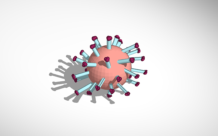 3D design Coronavirus | Tinkercad
