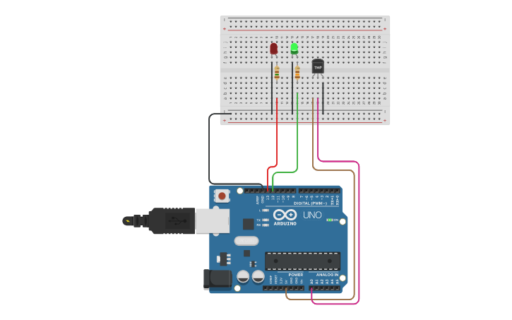 Circuit design Lista 02 Bim 04 - Atv - 2 | Tinkercad