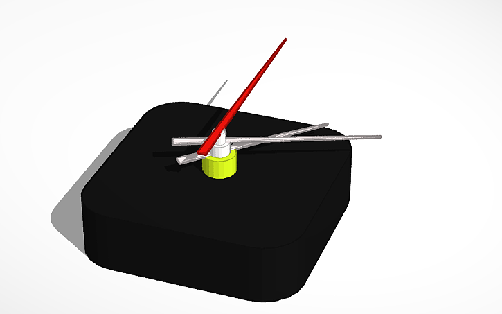 3D design Clock Mechanism - Tinkercad