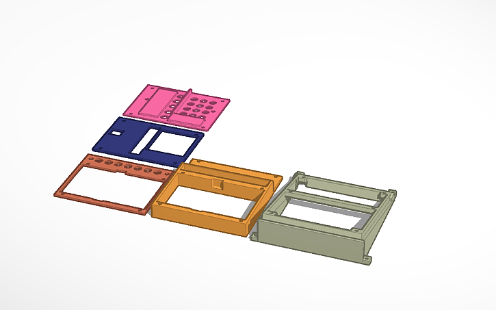 3D design F18 UFC Button Box | Tinkercad