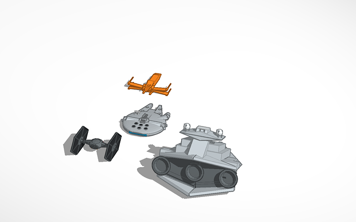 3D design Star Pinewood Derby Decorations - Tinkercad