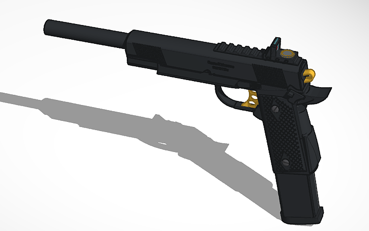 3D design Copy of M1911 - Tinkercad