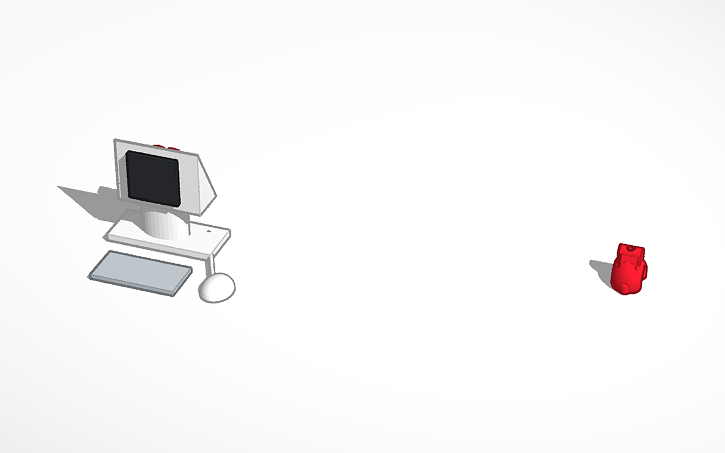 3D design computer - Tinkercad