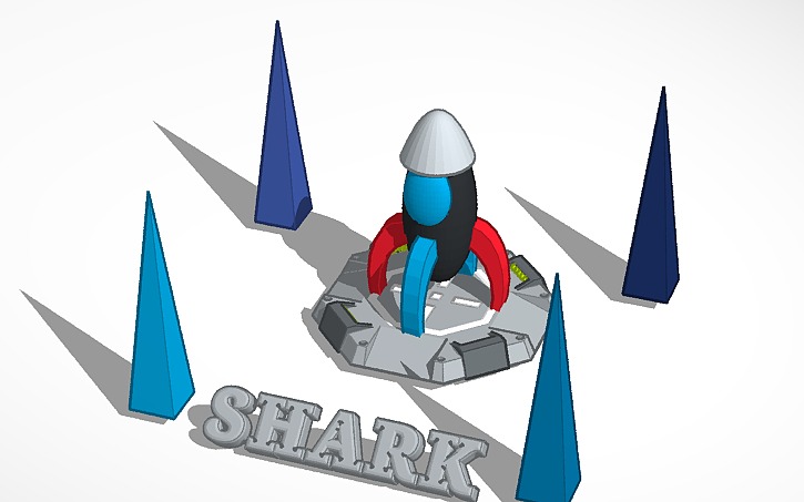 3D design SHARK - Tinkercad
