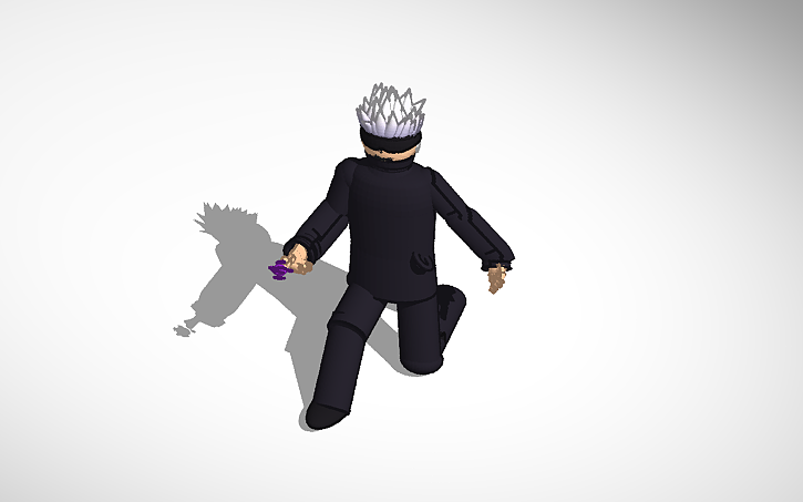 3D design Gojo Satoru - Tinkercad