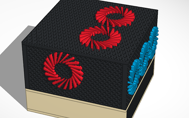 3D design PC Case v0.1 | Tinkercad